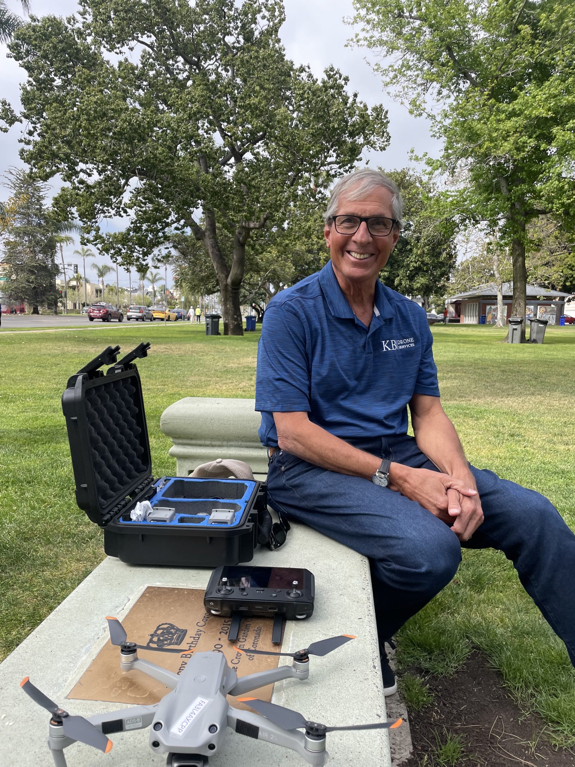 Some people play golf, Navy retiree Ken Bitar flies drones – The ...