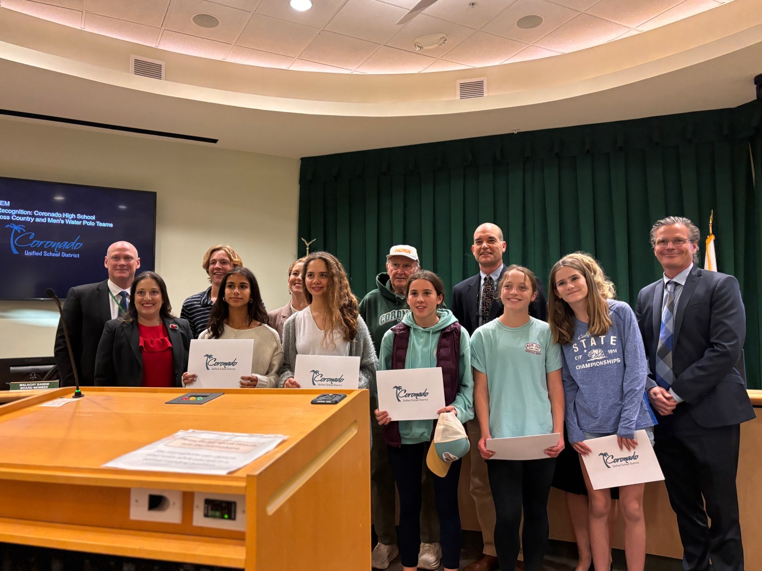 Shifts in roles for Coronado Unified governing board for next year ...