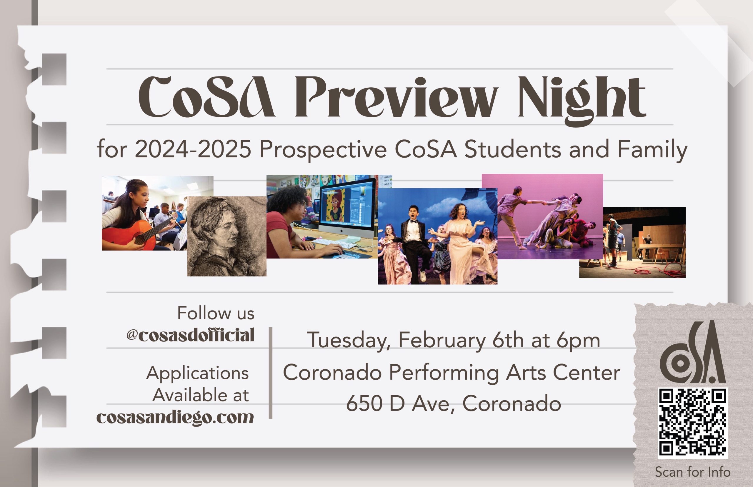 CoSA welcomes prospective students and families at CoSA preview night ...