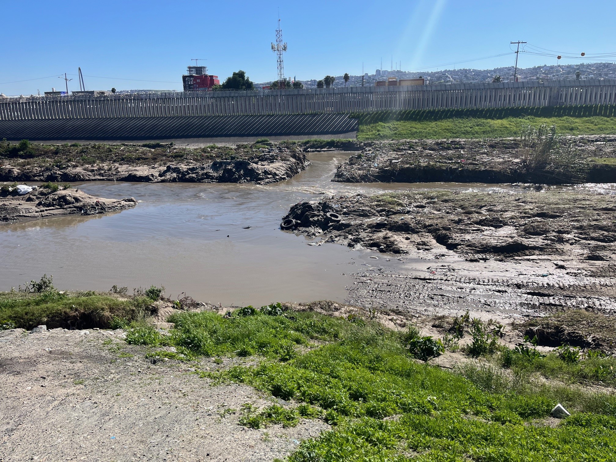 Tijuana River flow decreases to 200 million gallons a day – The ...