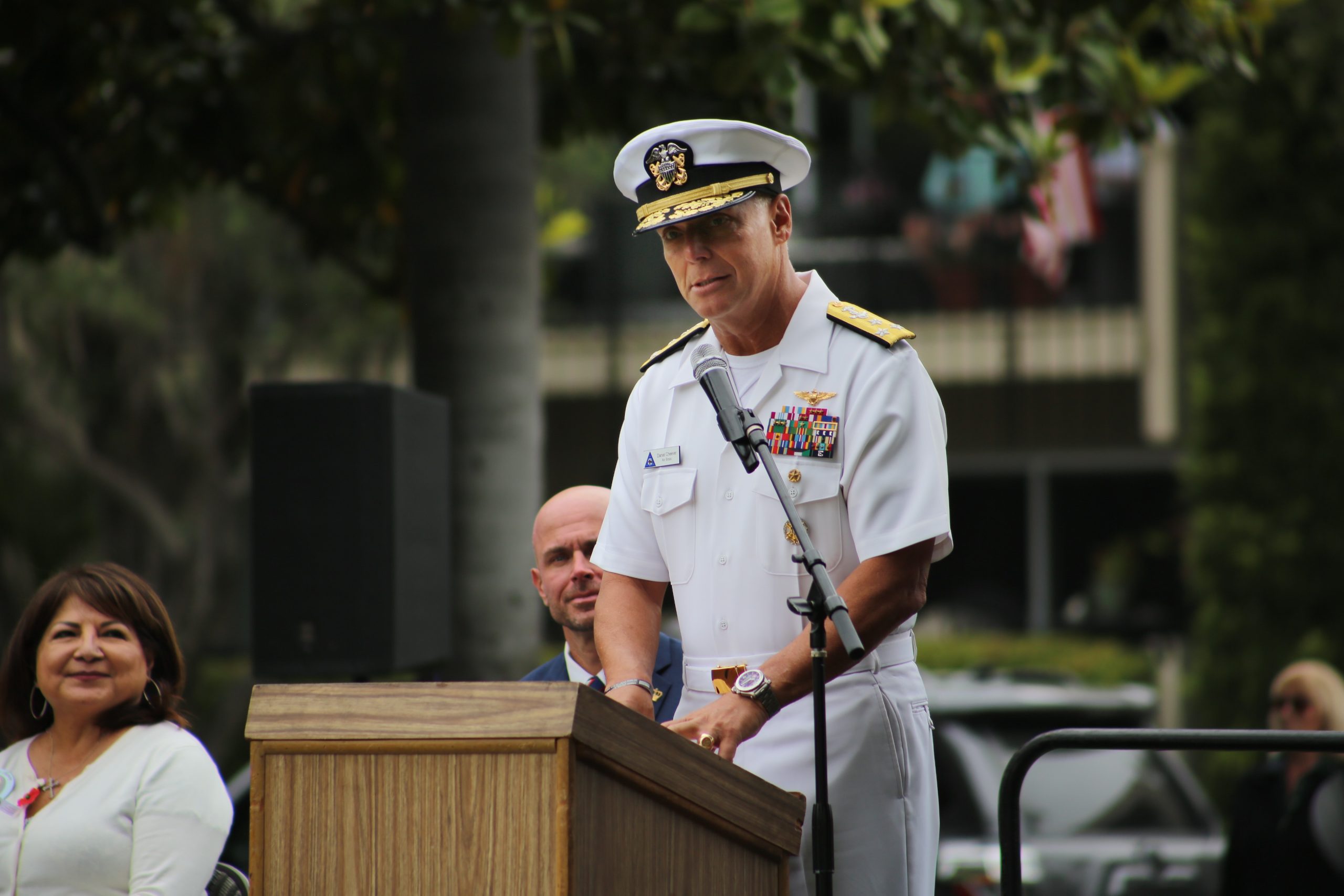 Meet the Grand Marshal of the parade: Vice Adm. Dan "Undra" Cheever ...