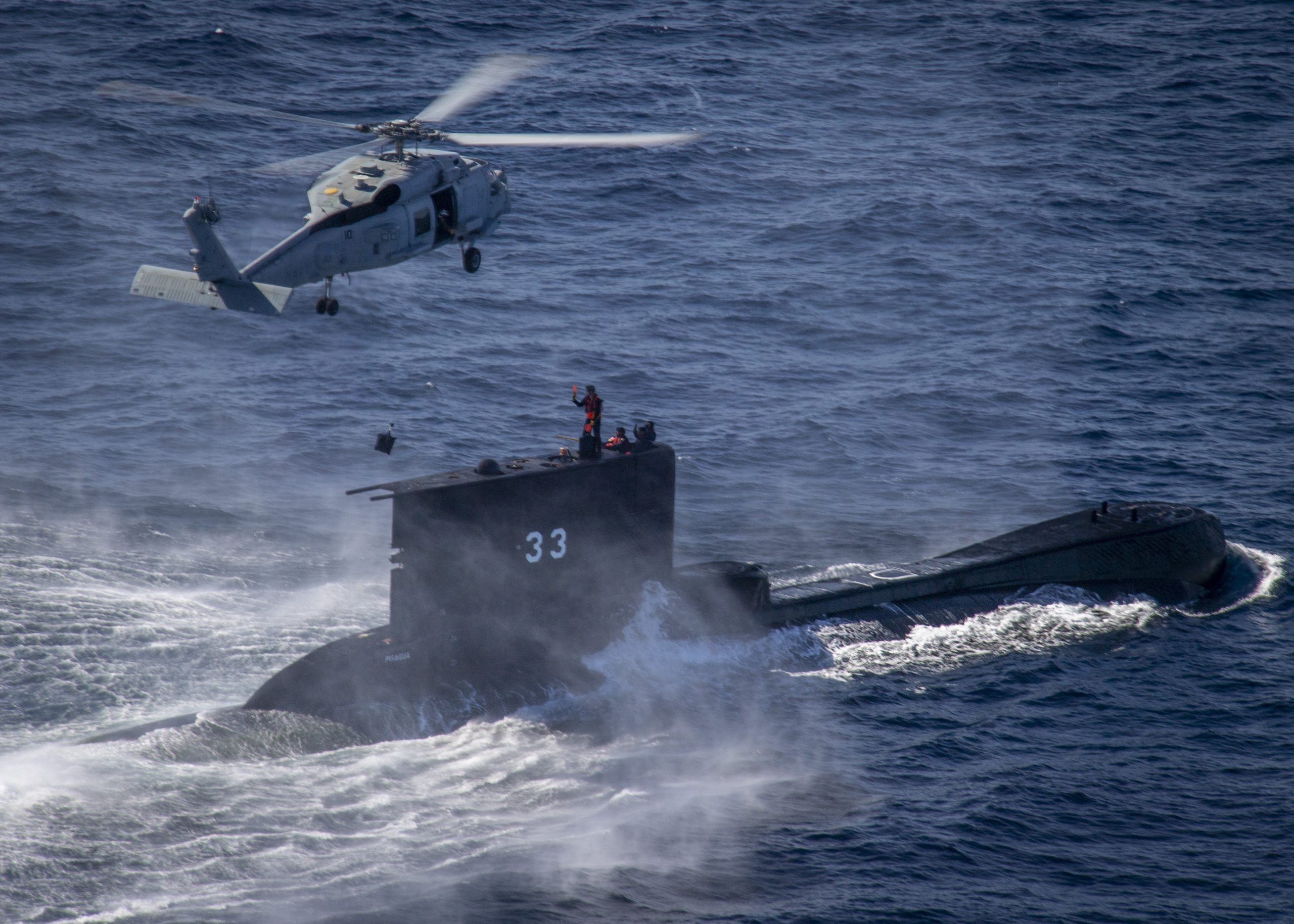 U.S. Navy Seahawk completes hoisting exercise – The Coronado News