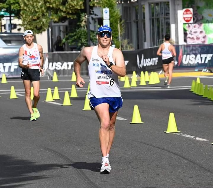 With eyes set on 2028 Olympics, this race walker trains on the Silver ...