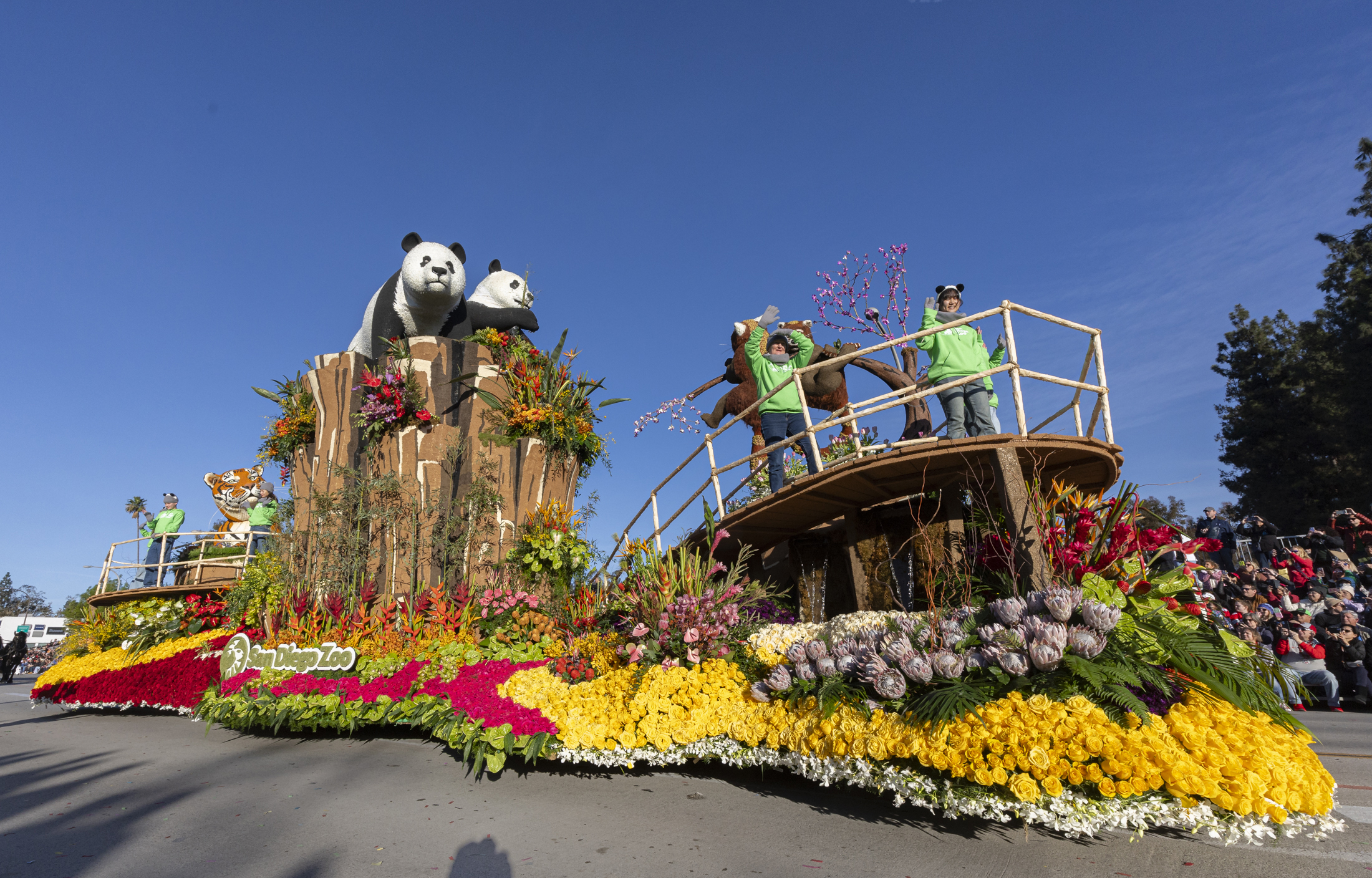 San Diego Zoo wins top honors for Panda float at Rose Parade – The ...