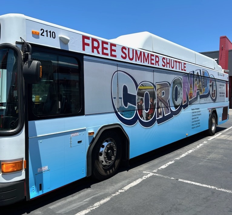 Coronado free summer shuttle open – The Coronado News