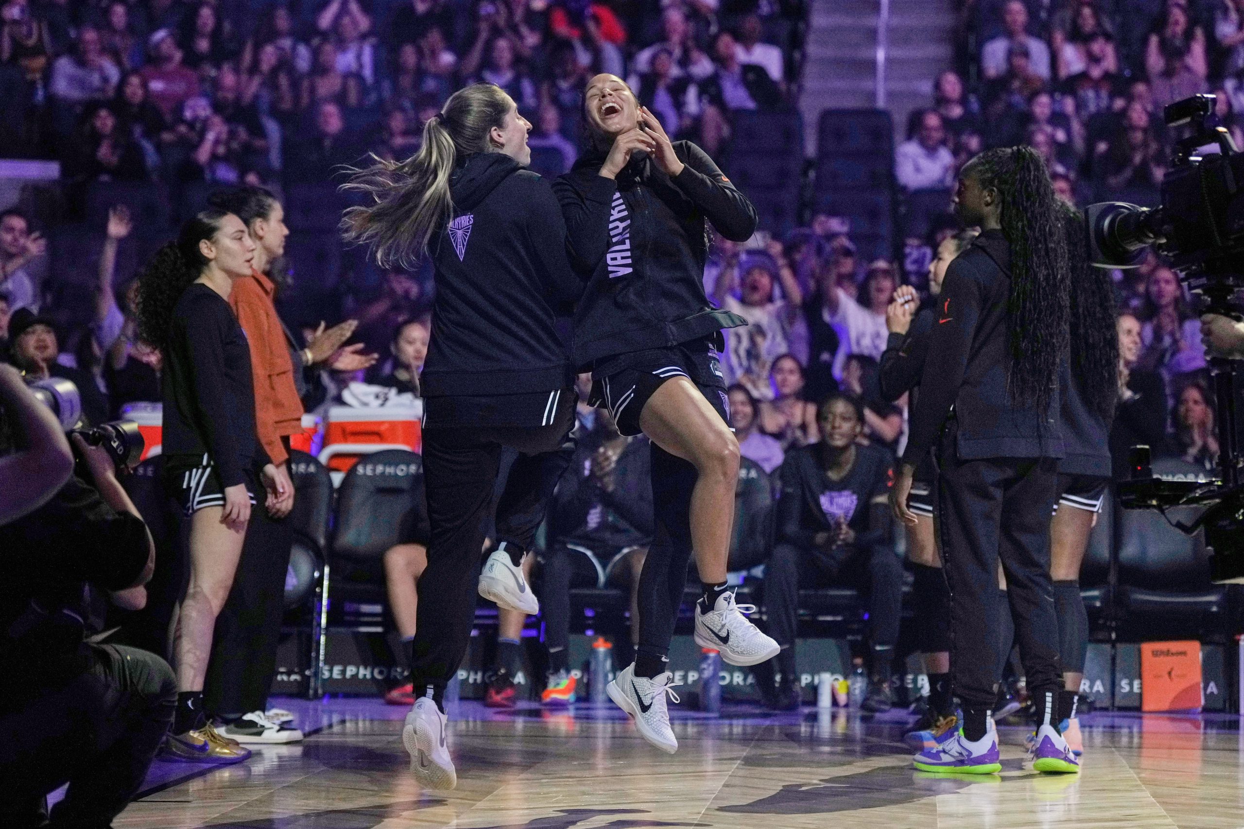 The Valkyries made WNBA history and won over fans in just one season ...