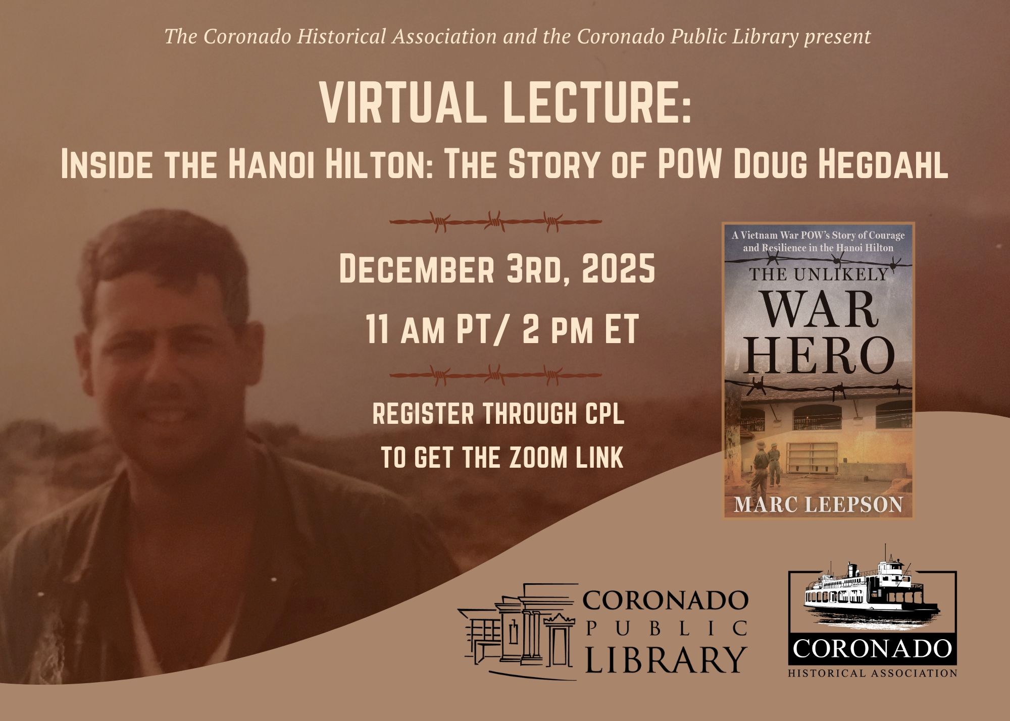 Virtual event to discuss story of Vietnam War POW Doug Hegdahl – The ...